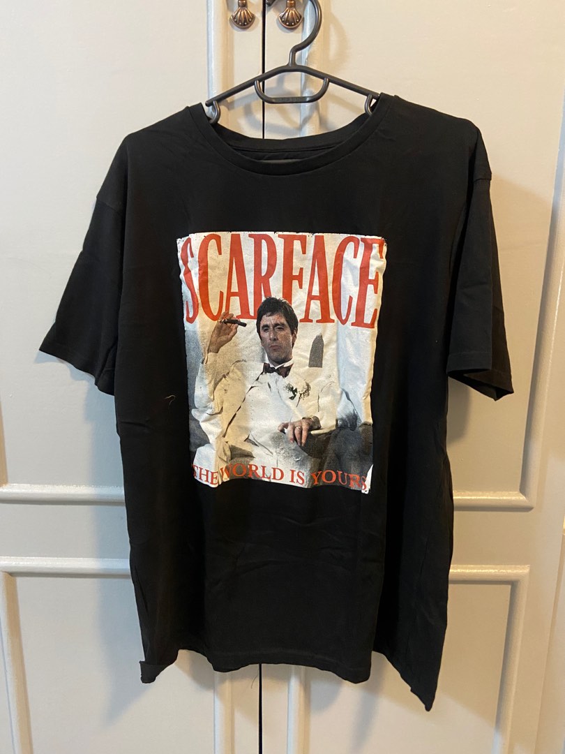Vintage Universal Studios SCARFACE T-Shirt, Men's Fashion, Tops & Sets ...