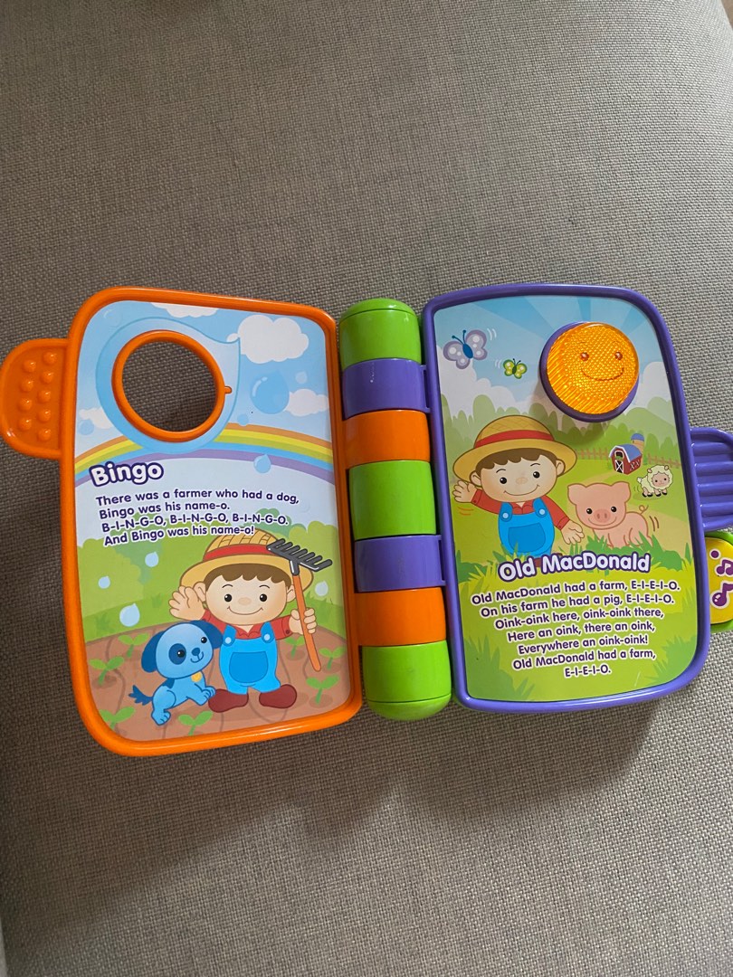 vtech baby first story book music, Babies & Kids, Babies & Kids Fashion ...