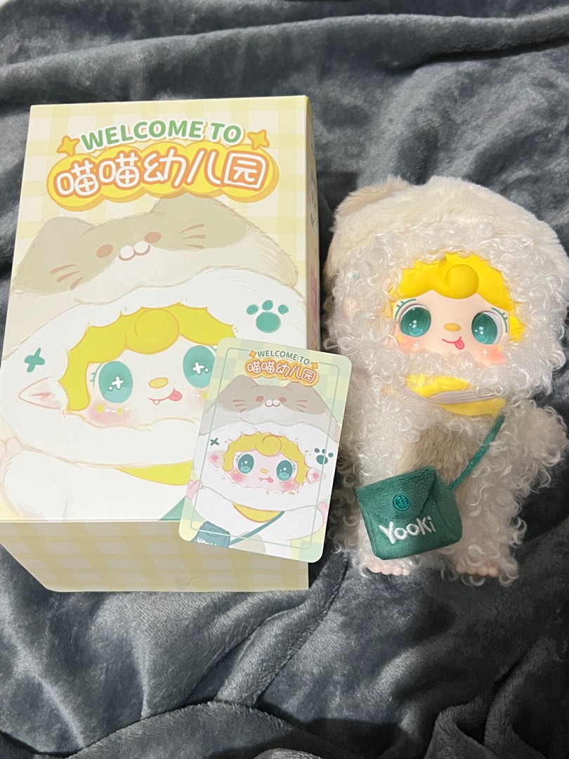 Yooki v2 plush toy Study Little Kitty, Hobbies & Toys, Toys & Games on ...
