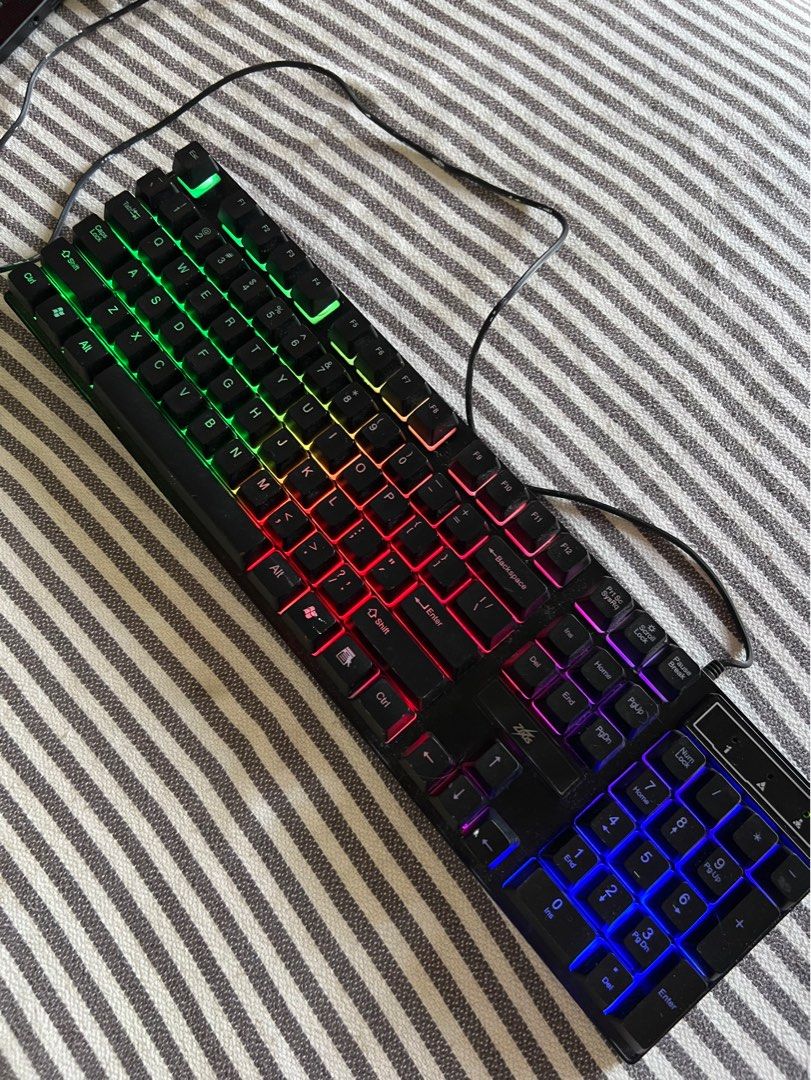 Zeus Wired Gaming Keyboard, Computers & Tech, Parts & Accessories ...