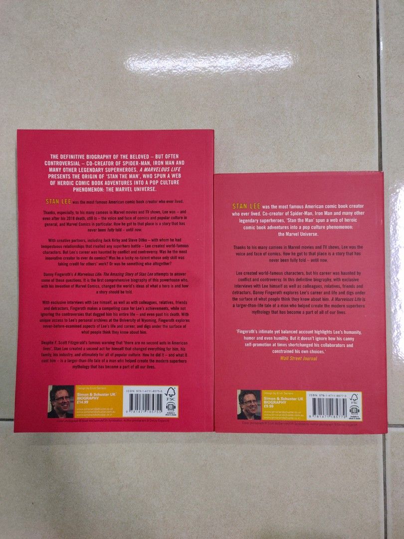 [100% Original] A Marvelous Life: The Amazing Story of Stan Lee by ...