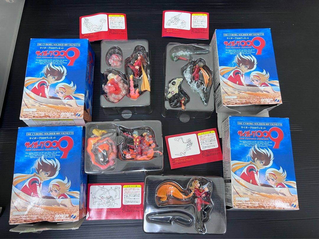 2003 Kaiyodo The Cyborg Soldier 009 Diorama Figure Enoki Tomohide ...