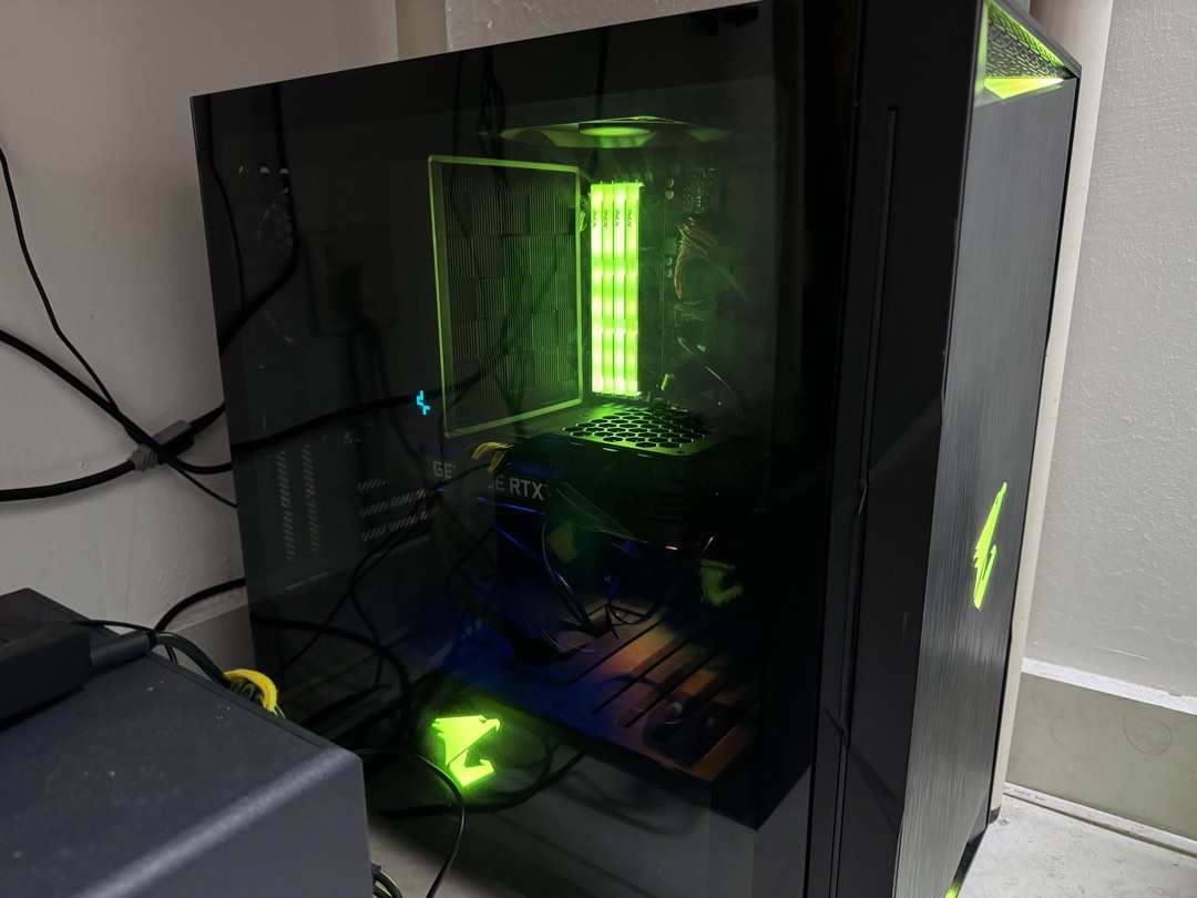 Aorus gaming pc intel i7-14700 + rtx 3070 ti + ram 32gb, Computers ...