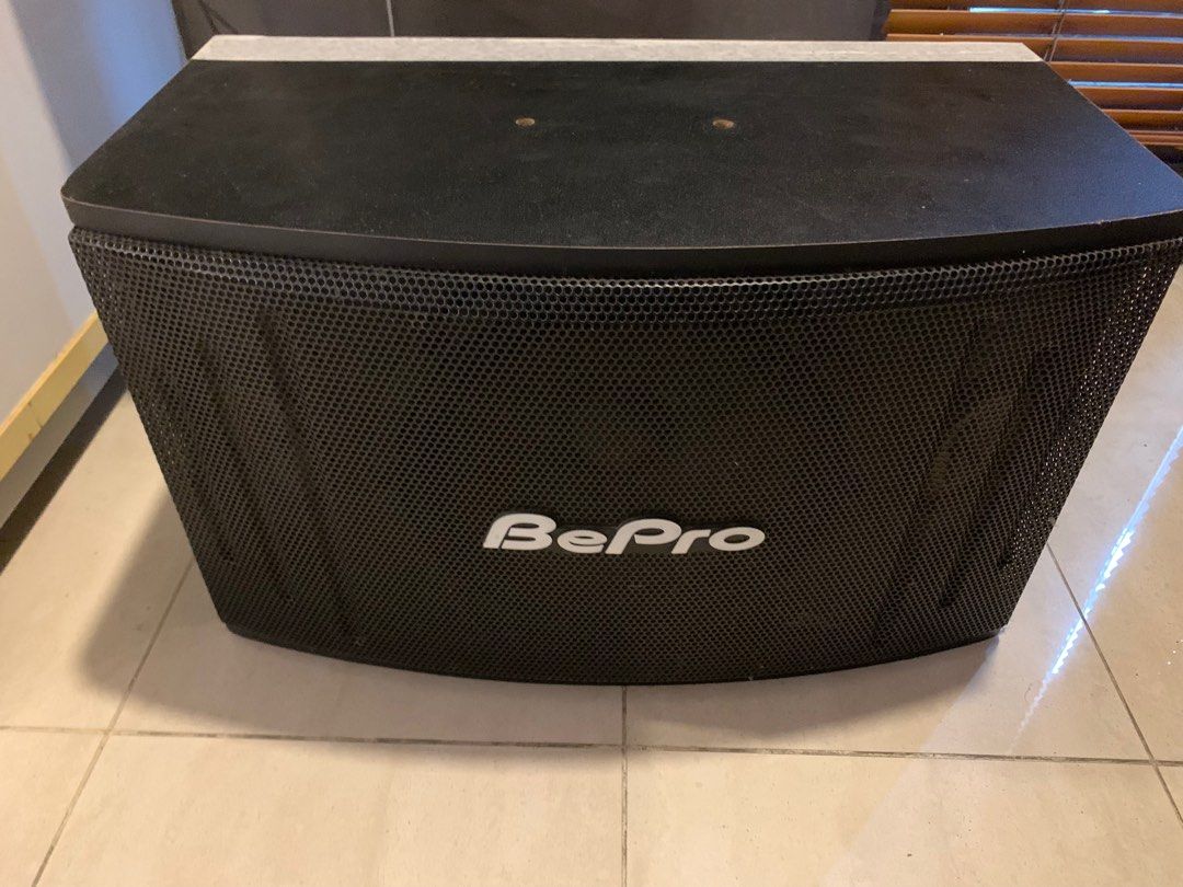 BePro CS500 speaker (2 units) with Karaoke Box and Hi Fi Stereo Audio ...