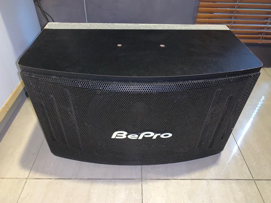 BePro CS500 speaker (2 units) with Karaoke Box and Hi Fi Stereo Audio ...