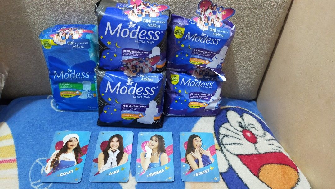 Bini Modess mikha gwen sheena stacey colet Jhoanna Aiah, Hobbies & Toys ...