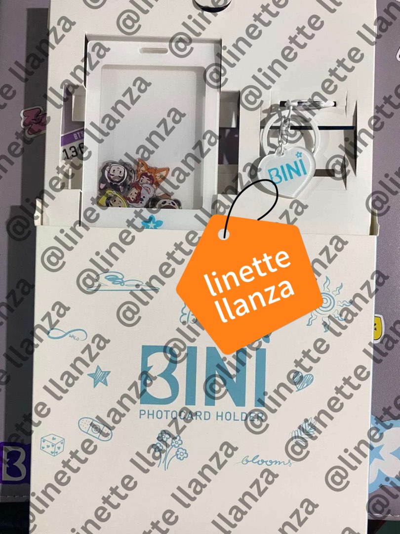 BINI PHOTOCARD HOLDER, Hobbies & Toys, Memorabilia & Collectibles, Fan ...