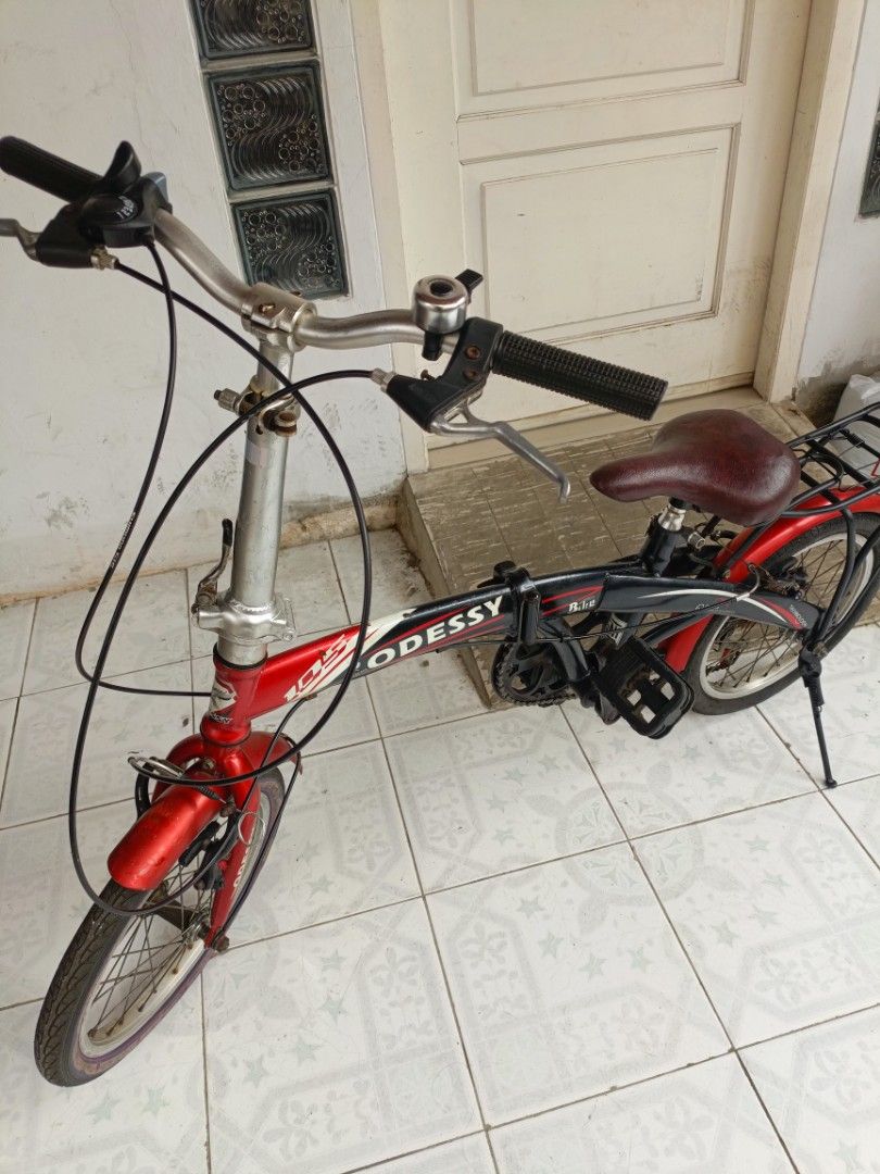 Bismillah jual aj Sepeda Lipat merk ODESSY Ring 16, ad operan gigi ...