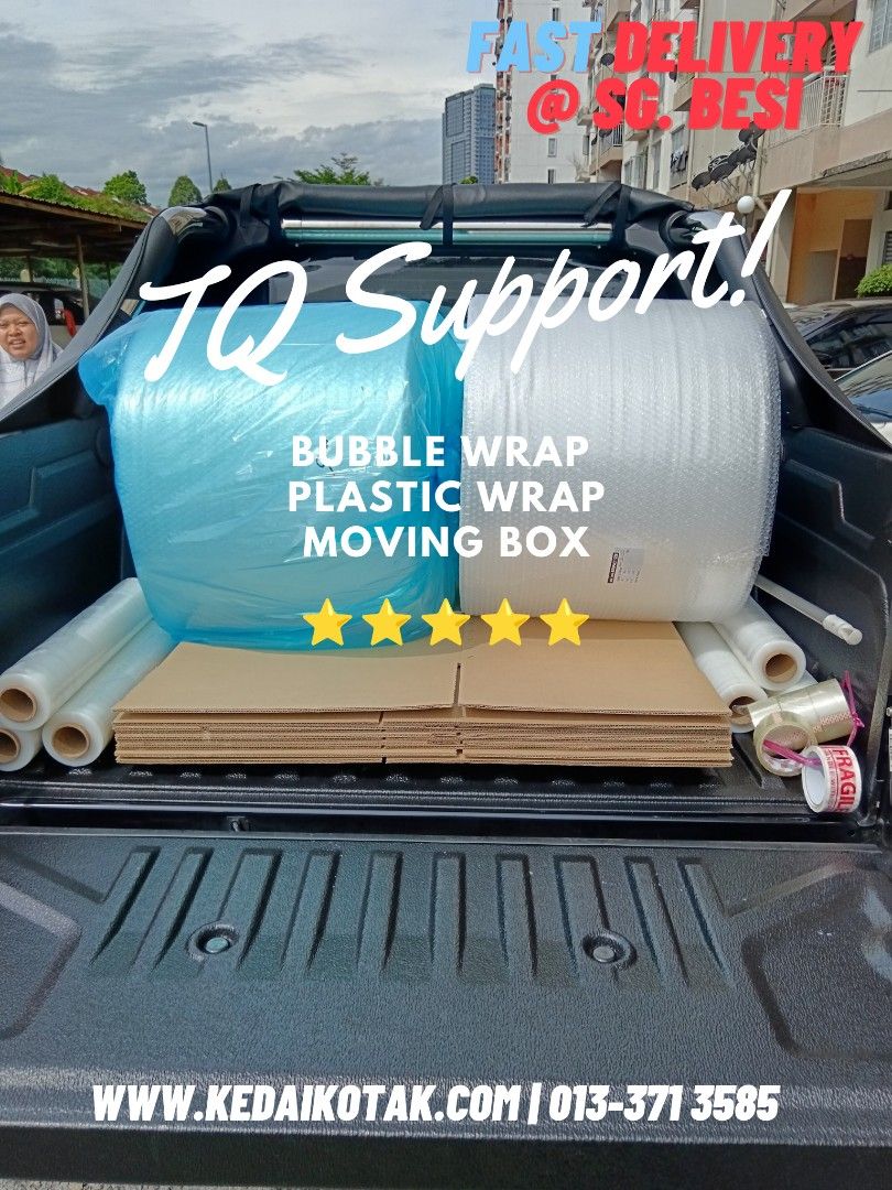 BOX / KOTAK / BUBBLE WRAP / PLASTIC WRAPPING / SINGLE FACER ROLL ...
