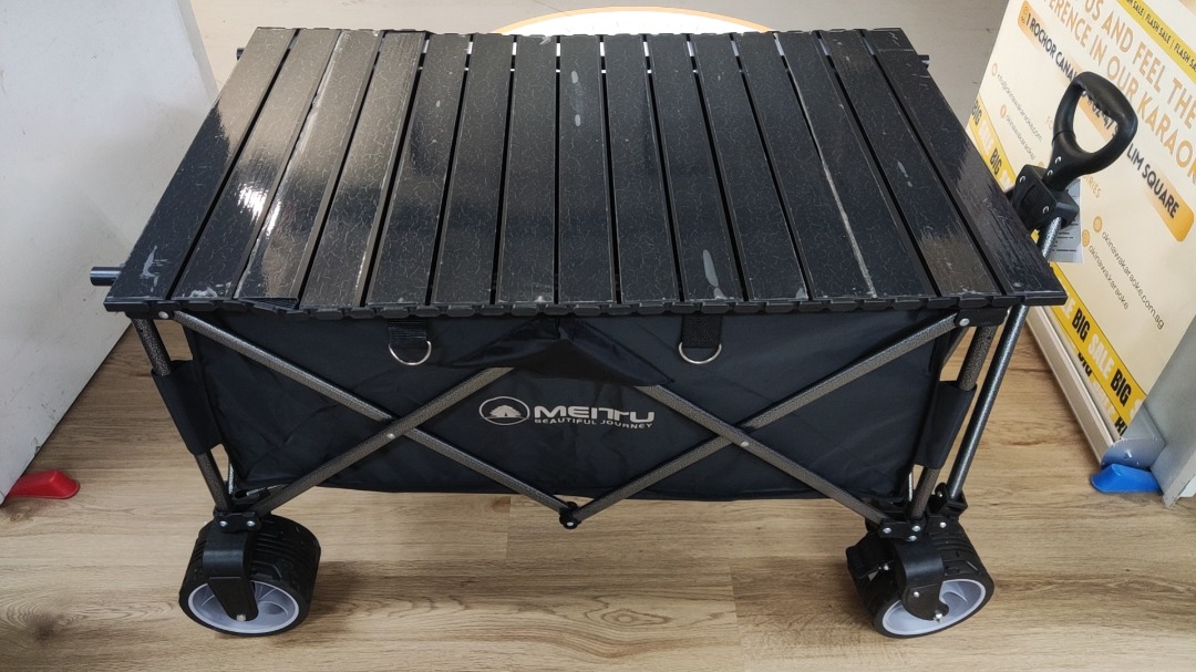 Brand New Meitu Wagon Stroller 150kg capacity heavy duty foldable ...