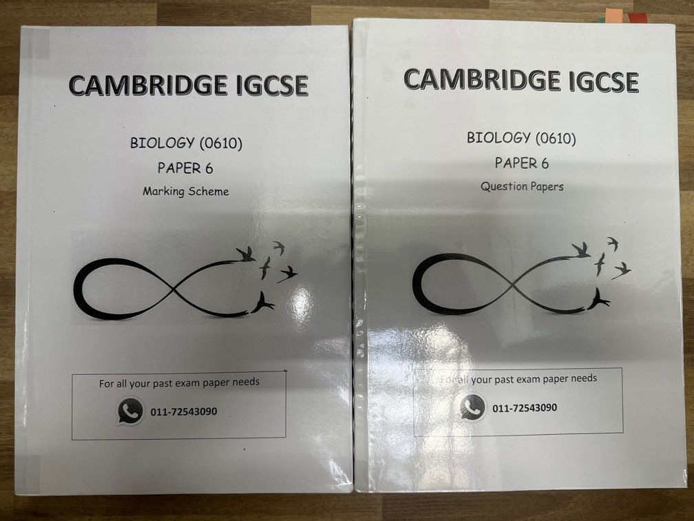 Cambridge IGCSE Biology 0610 past year paper paper 6 question paper and ...