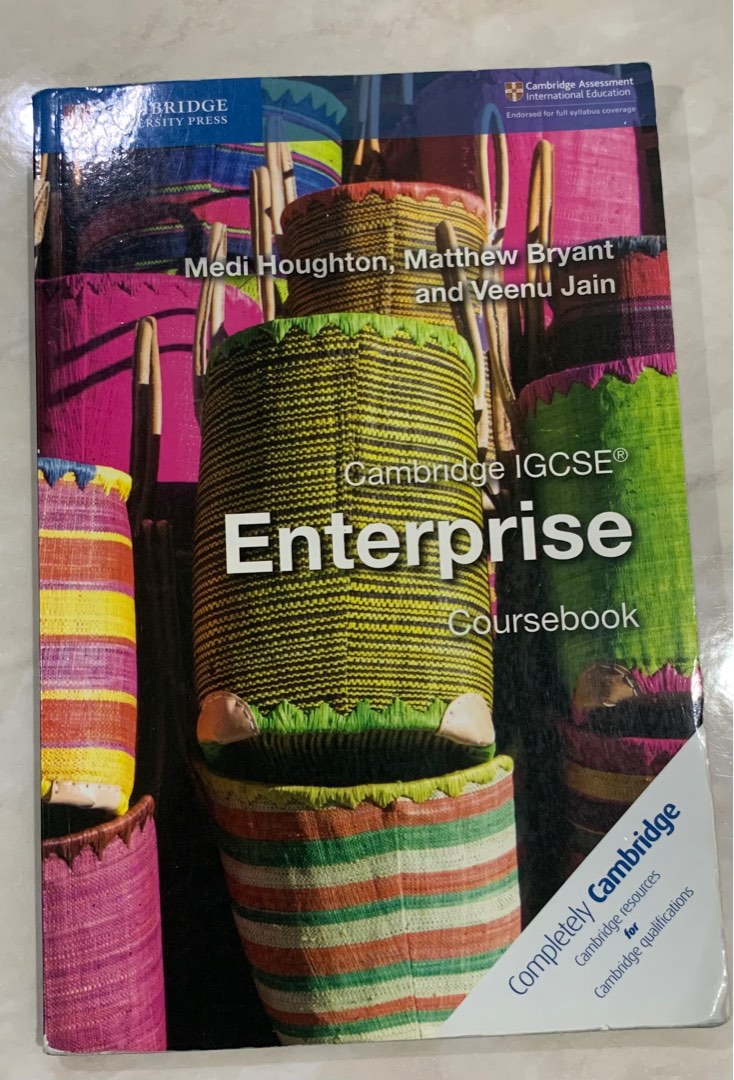 Cambridge IGCSE Enterprise Coursebook, Hobbies & Toys, Books ...
