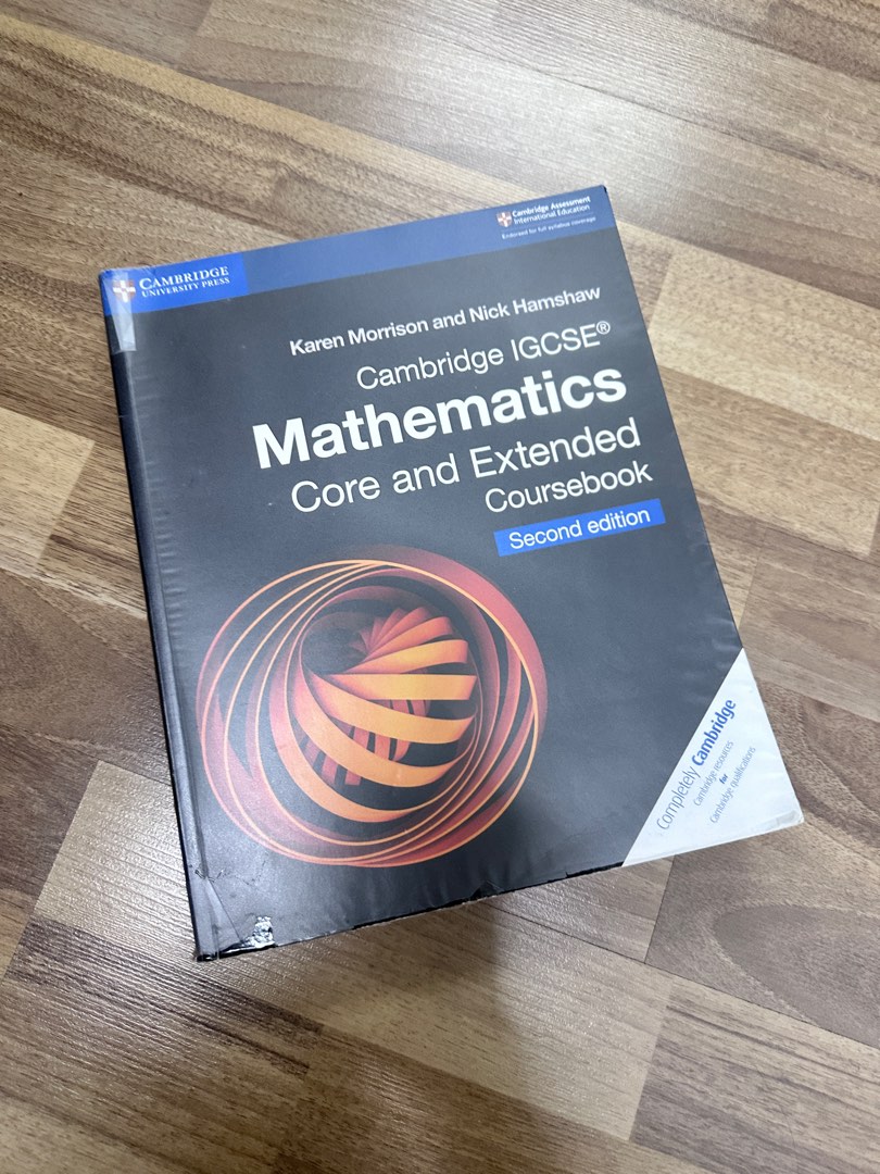 Cambridge IGCSE Mathematics Core and S tended Coursebook Second Edition, Hobbies & Toys, Books ...