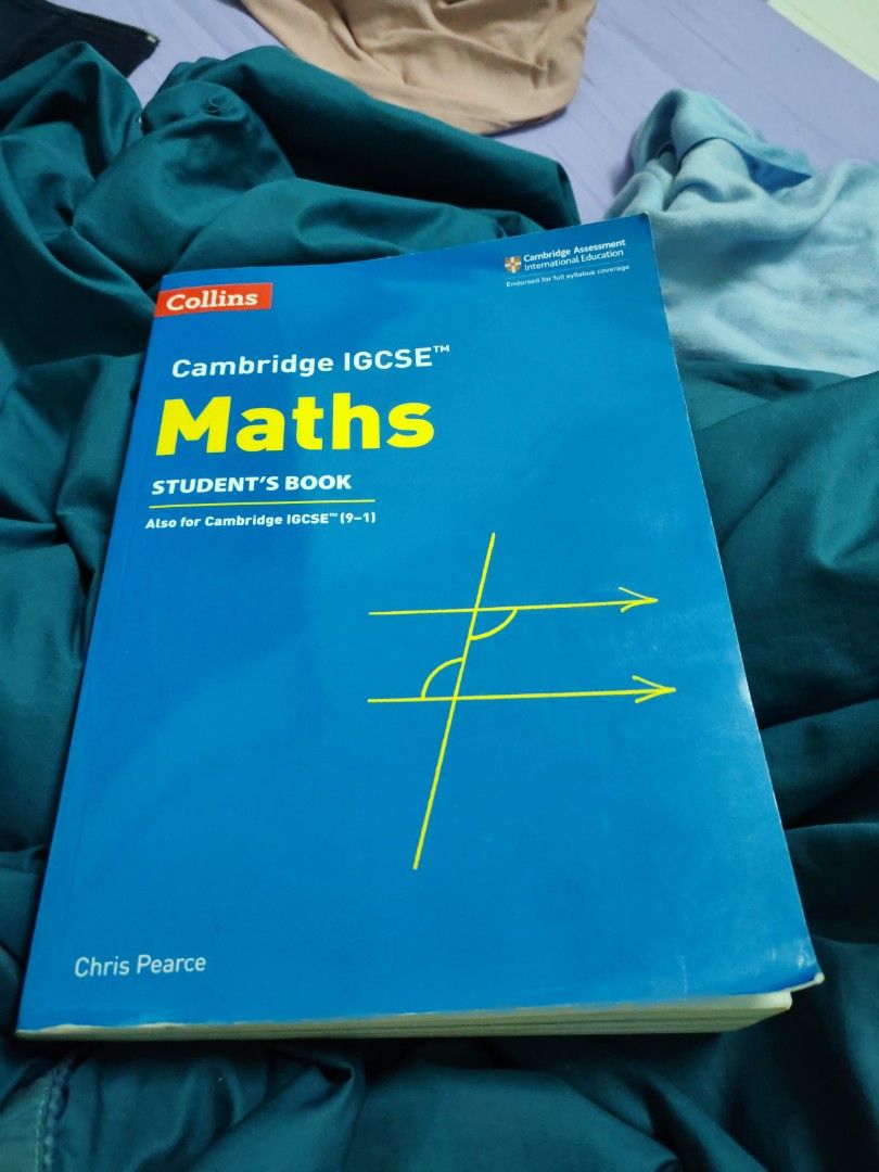 Cambridge IGCSE Maths (Student's BOOK), Hobbies & Toys, Books ...