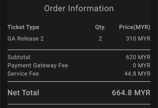 CAS KL World Tour GA Ticket x 2, Tickets & Vouchers, Event Tickets on ...