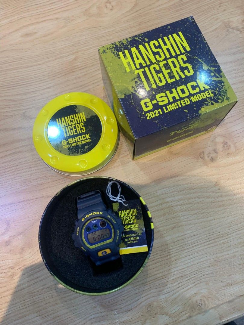 Casio G-Shock X Hashin Tiger Limited Edition DW-6900, Men's Fashion ...
