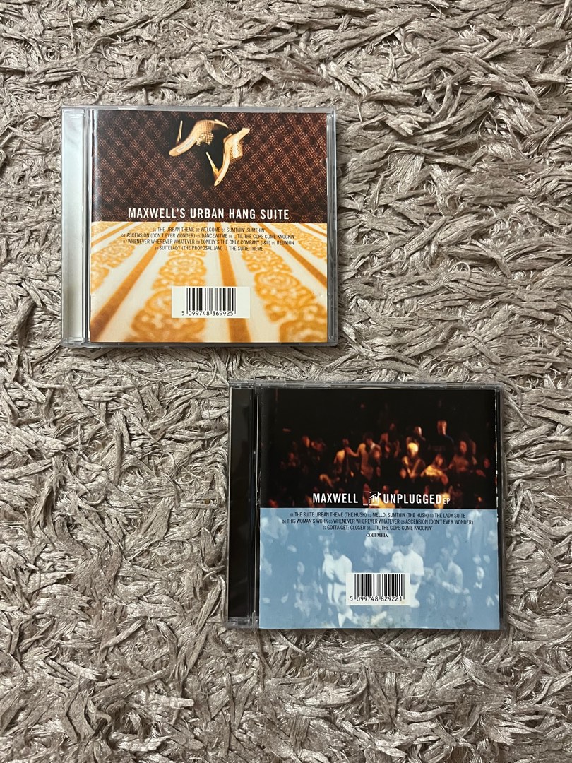 CD | MAXWELL | Urban Hang Suite & MTV Unplugged, Hobbies & Toys, Music ...