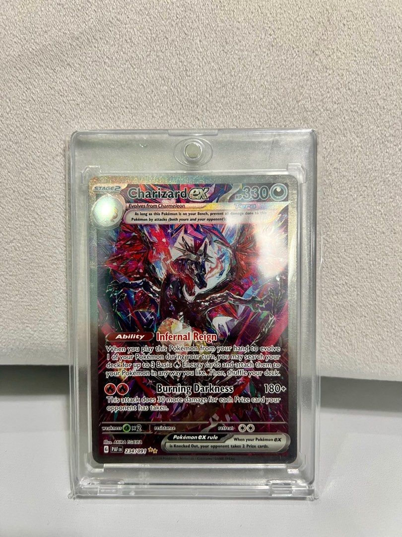 Pokemon TCG Charizard Ex Paldean Fates, Hobbies & Toys, Collectibles ...
