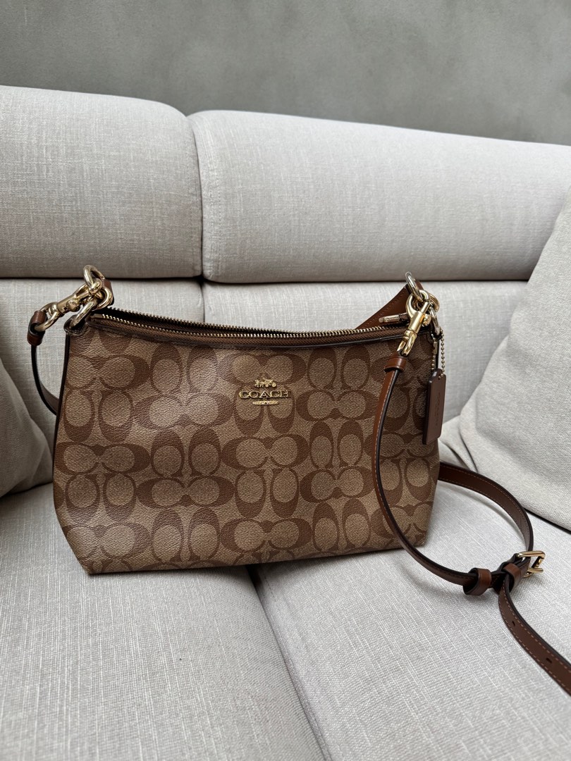 Coach Lewis shoulder bag, Luxury, Bags & Wallets on Carousell