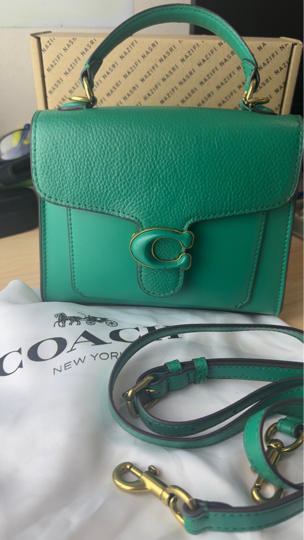 Coach Tabby Top Handle, Women's Fashion, Bags & Wallets, Clutches on ...