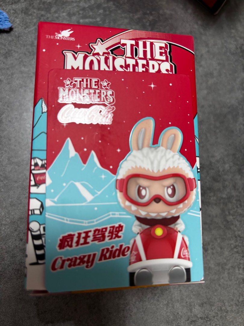 Coca Cola labubu - Crazy ride, Hobbies & Toys, Toys & Games on Carousell