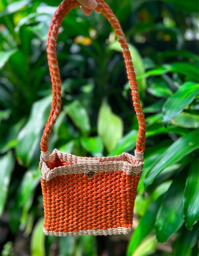 Connie Orange, Women's Fashion, Bags & Wallets, Beach Bags on Carousell