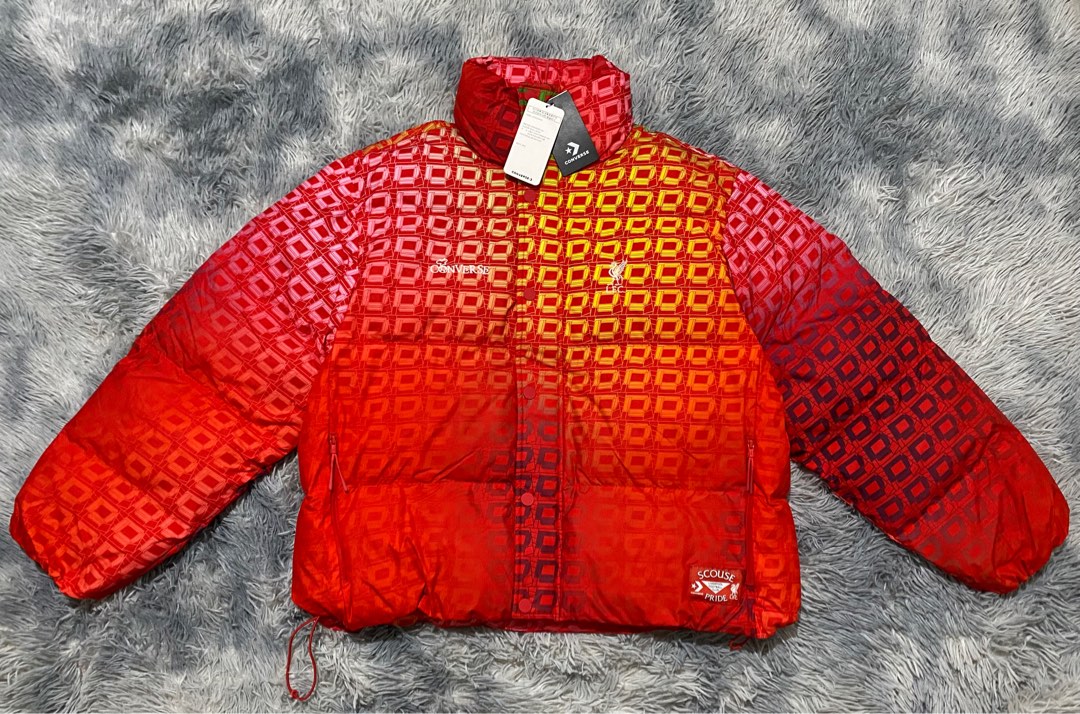 Converse X Liverpool F.C. Limited Edition Puffer jacket, Men's Fashion ...