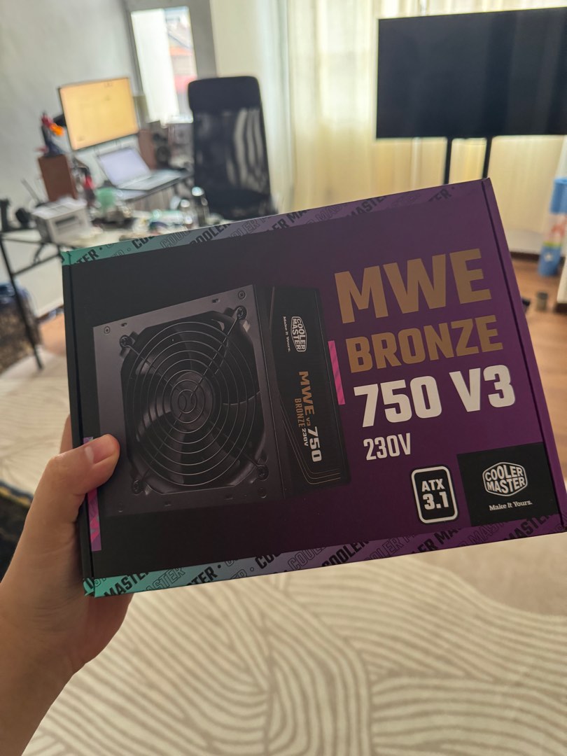 Cooler Master 750W Bronze PSU, Computers & Tech, Parts & Accessories ...