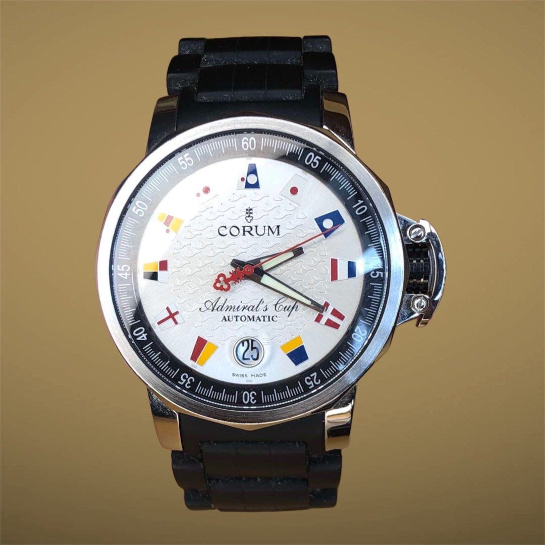 Corum Admirals Cup Trophy 41mm Automatic Flags A082_03499, Men's ...