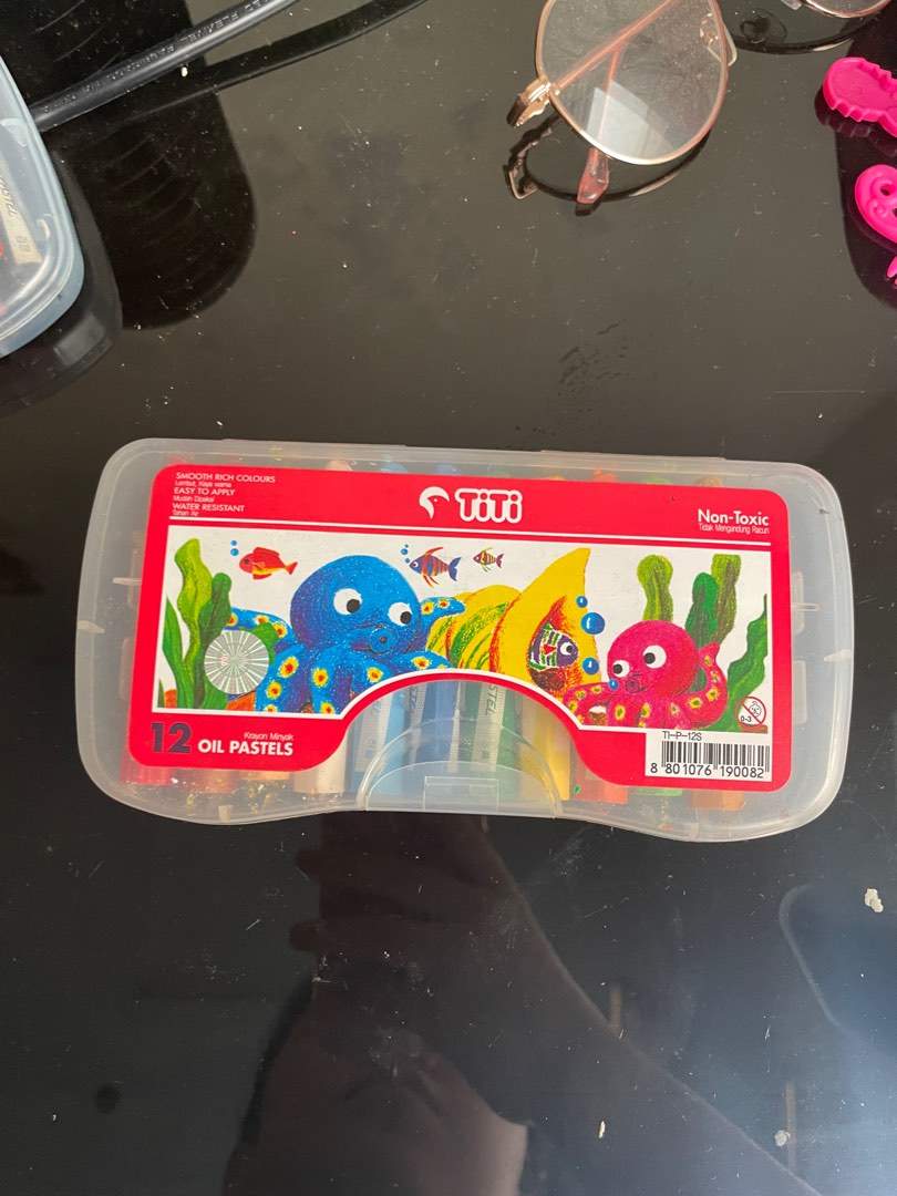 Crayon Titi v2 (ada yang rusak) non toxic oil pastel, Desain ...
