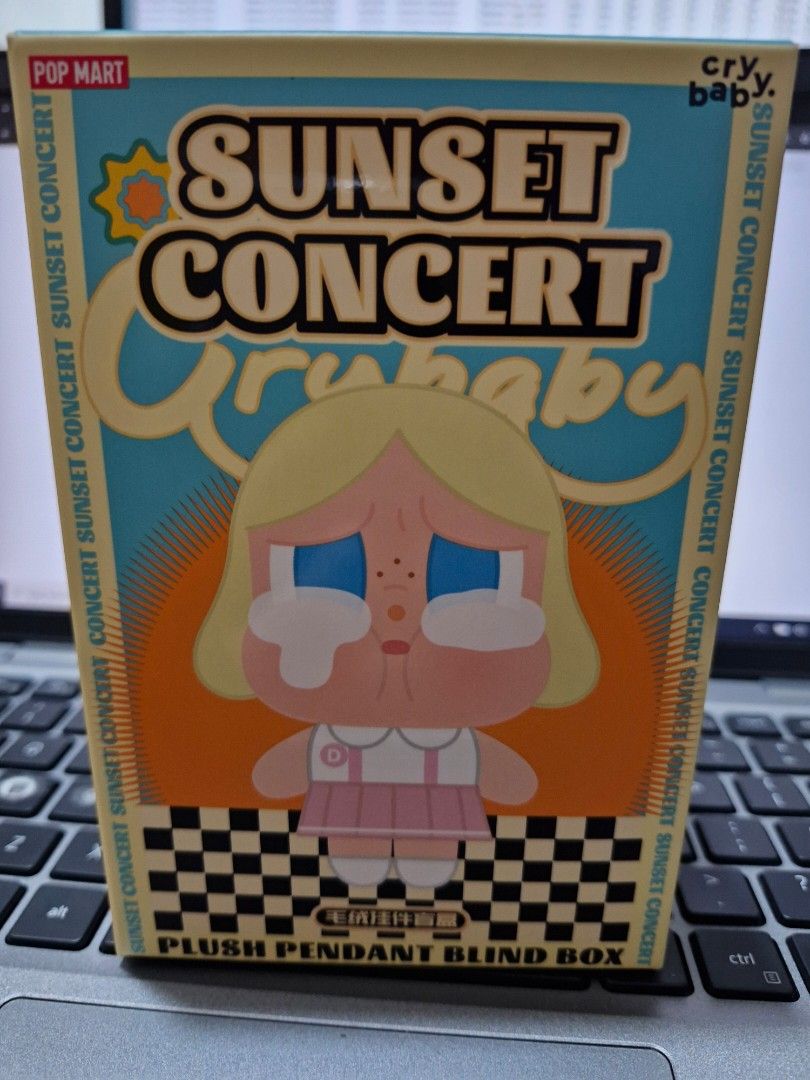 Crybaby Sunset Concert Series Plush Pendant Blind Box, Hobbies & Toys ...