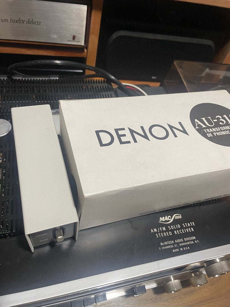 Denon step up transformer AU-310, Audio, Soundbars, Speakers ...