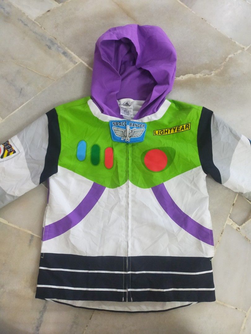 Disney Pixar Buzz Lightyear windbreaker hoodie for kids size Asia 6/7 ...