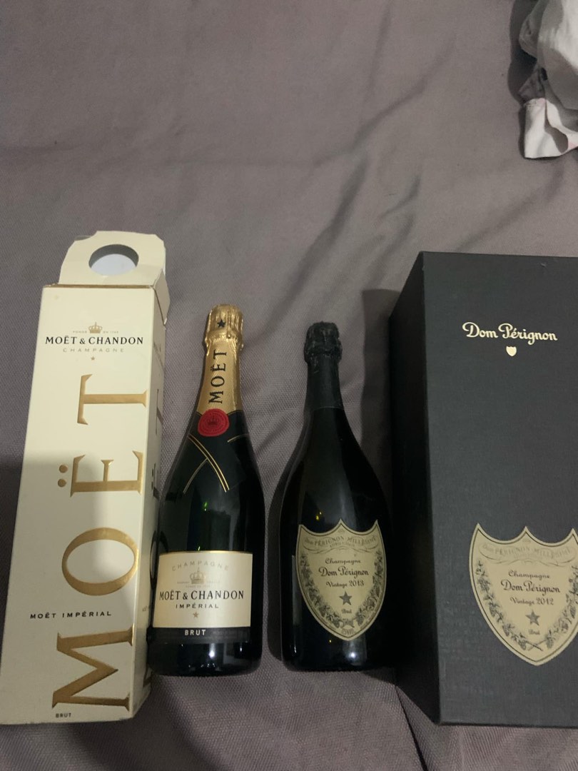 Don Perignon X Moet Champagne, Food & Drinks, Beverages on Carousell