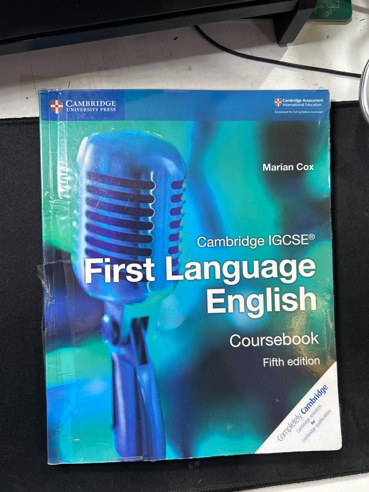 First Language English Cambridge IGCSE course book (fifth edition ...