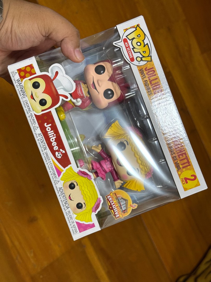Funko POP Jollibee & Hetty Spaghetti, Hobbies & Toys, Memorabilia ...