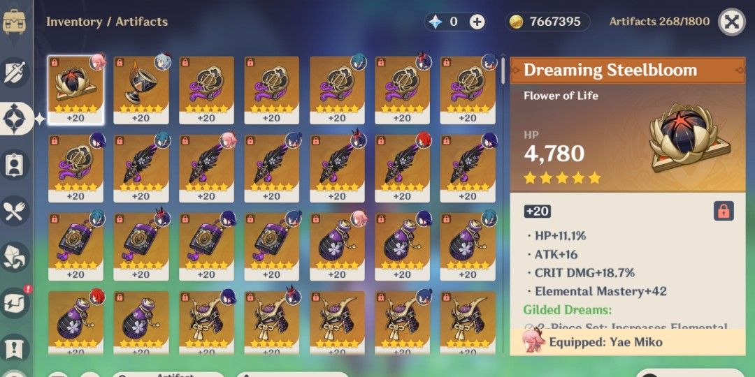 Genshin Impact Acc Raiden Main with Signature Weapon, Video Gaming ...