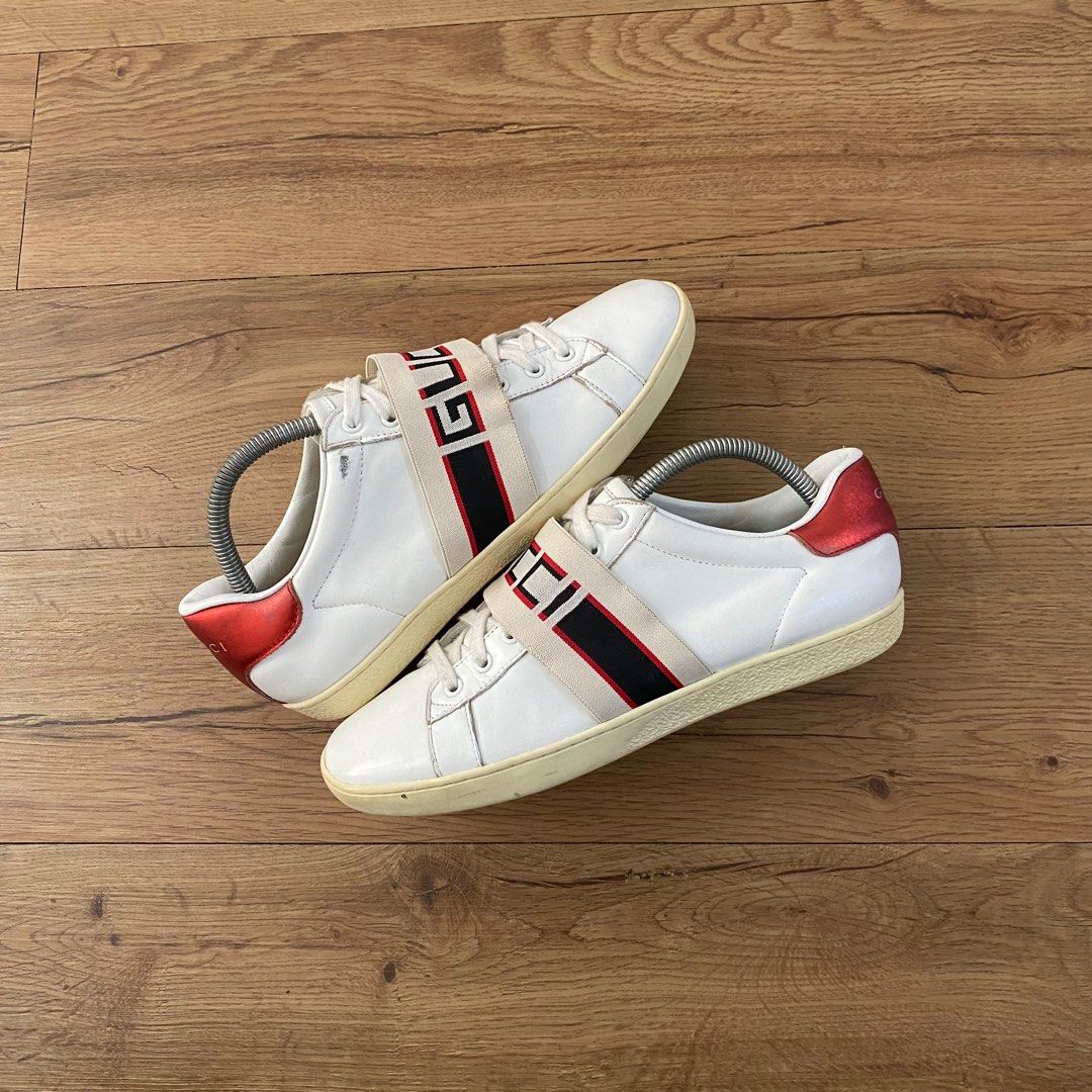 Gucci Ace Stripe (7uk), Women's Fashion, Footwear, Sneakers on Carousell