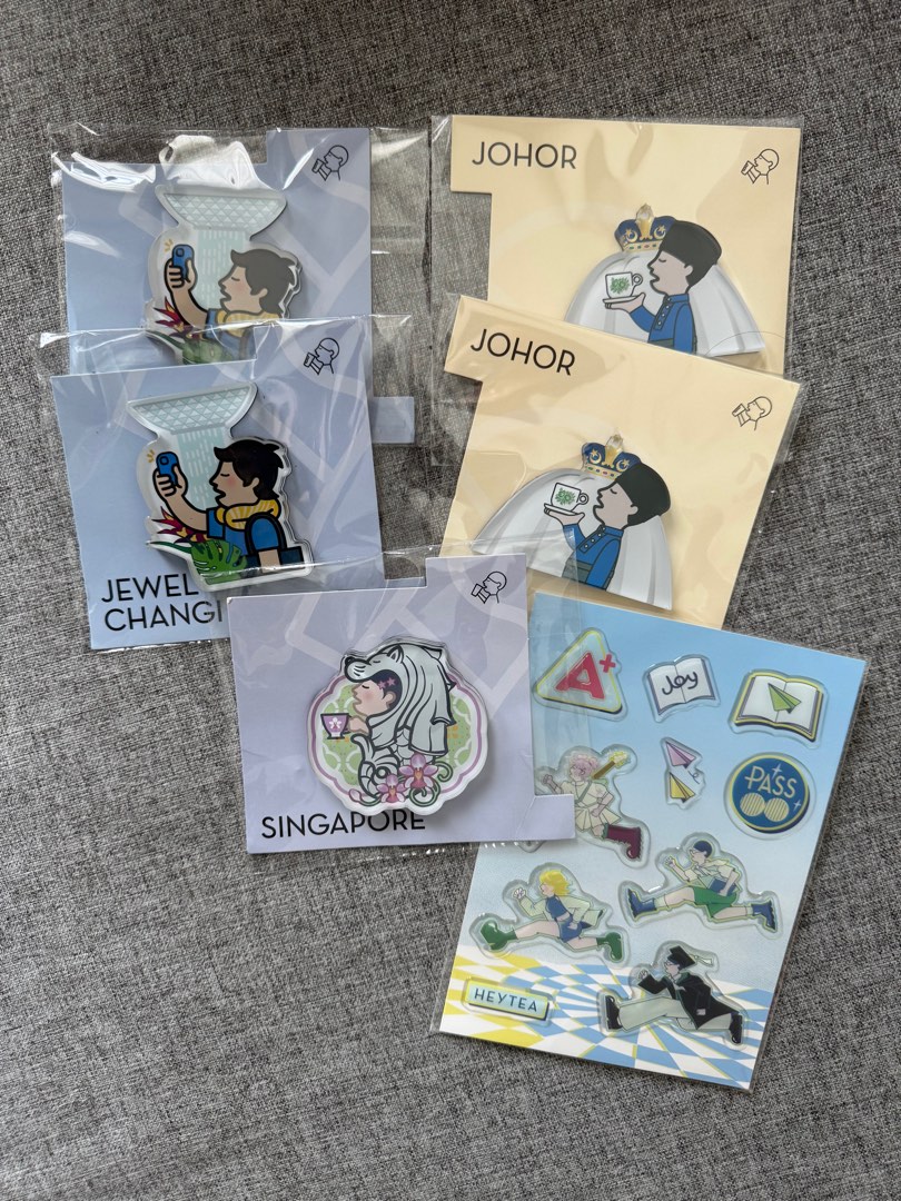 Heytea Singapore and Johor Magnet, Hobbies & Toys, Toys & Games on ...