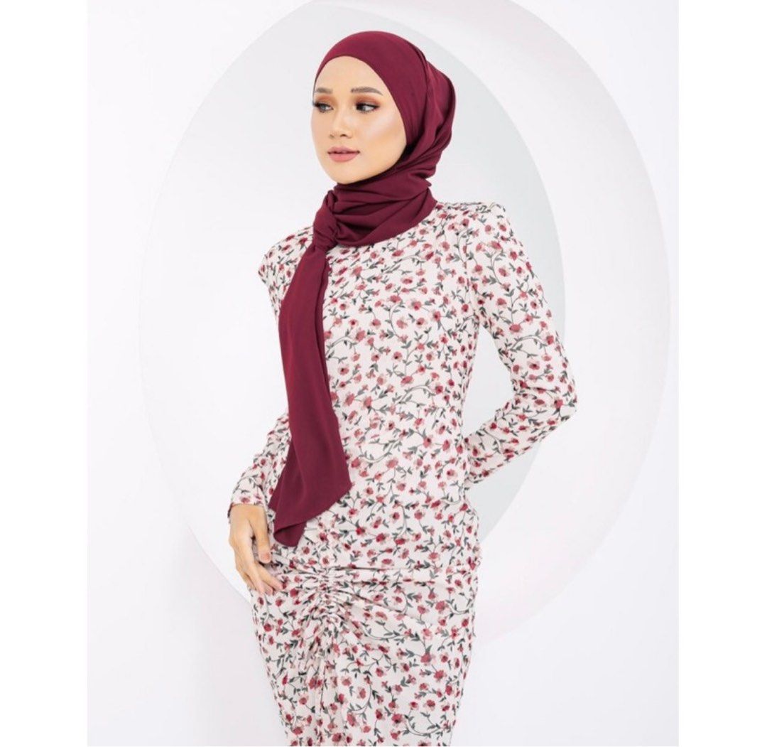 Hijabista Hub Eloise Dress, Women's Fashion, Muslimah Fashion, Baju ...