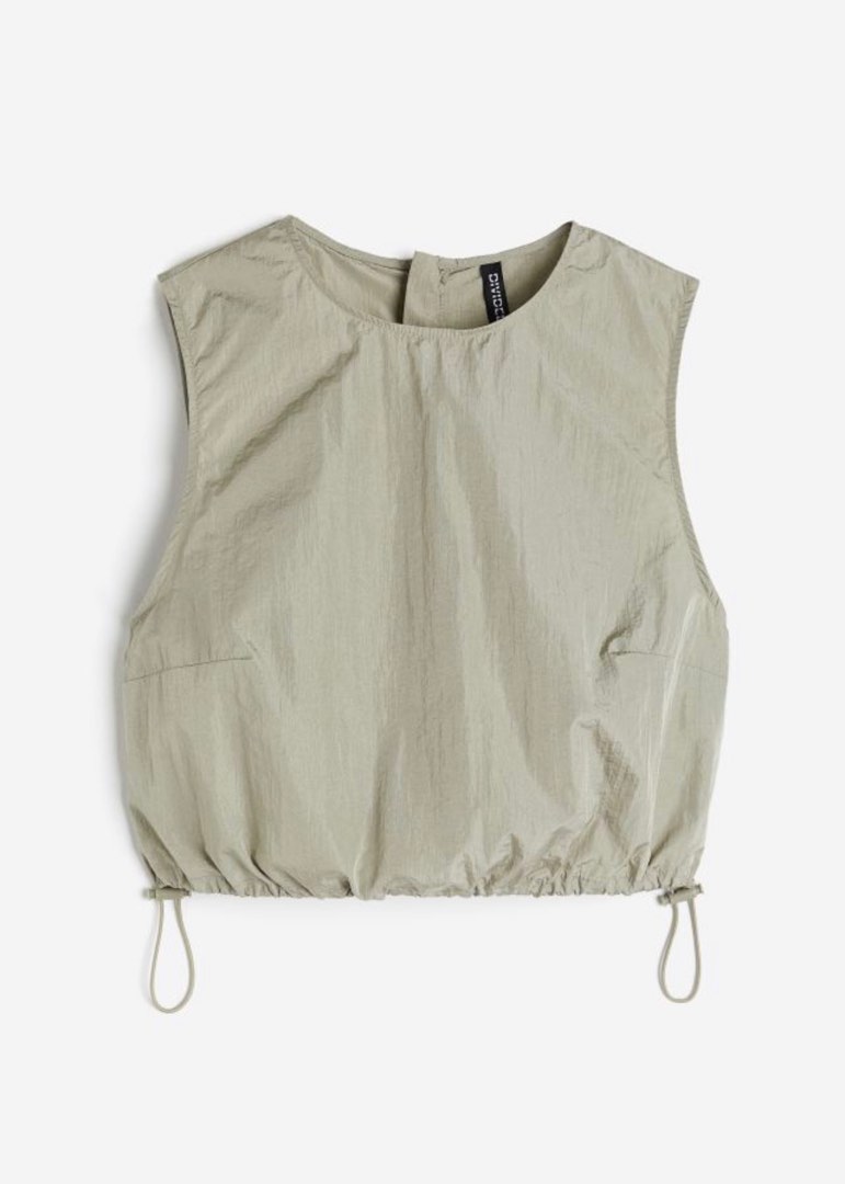 H&M parachute top, Women's Fashion, Tops, Sleeveless on Carousell