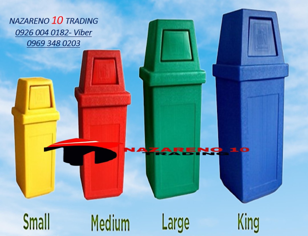 Hooded segregation bin with frame metal, Furniture & Home Living ...