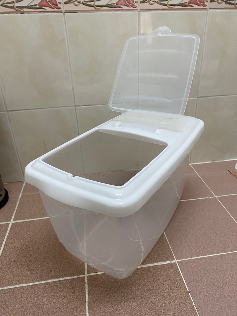 IKEA Rice Container 16L - Purchase August 2024, Furniture & Home Living ...