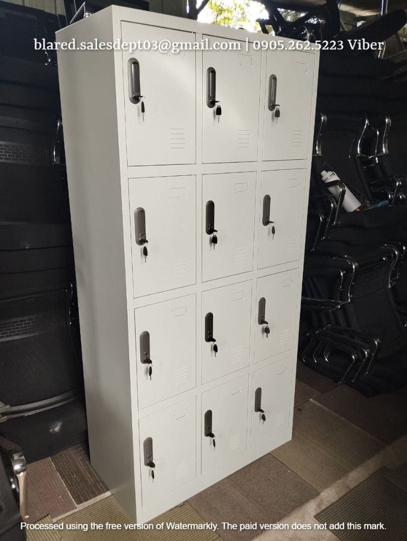 INF - LOCKERS 12 door ( Steel with powder coating** | High Back Chair ...