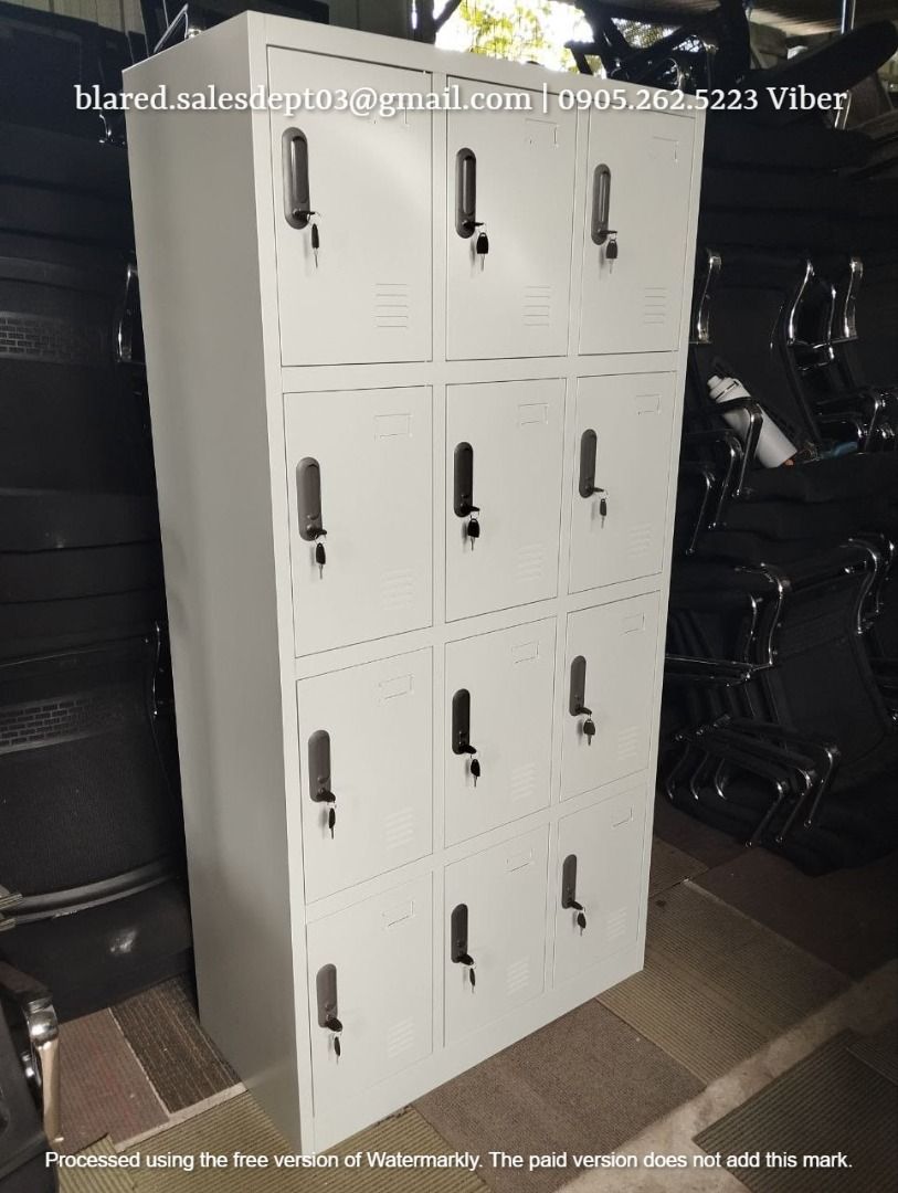 INF - LOCKERS 12 door ( Steel with powder coating** | High Back Chair ...