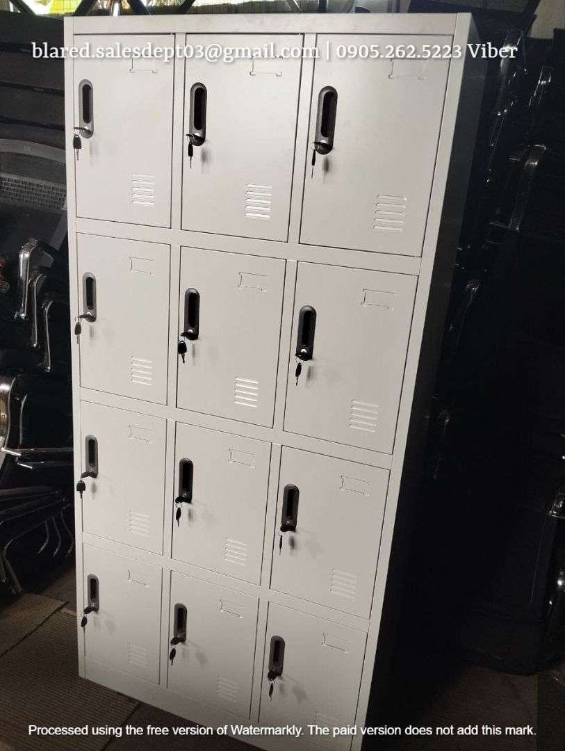 INF - LOCKERS 12 door ( Steel with powder coating** | High Back Chair ...