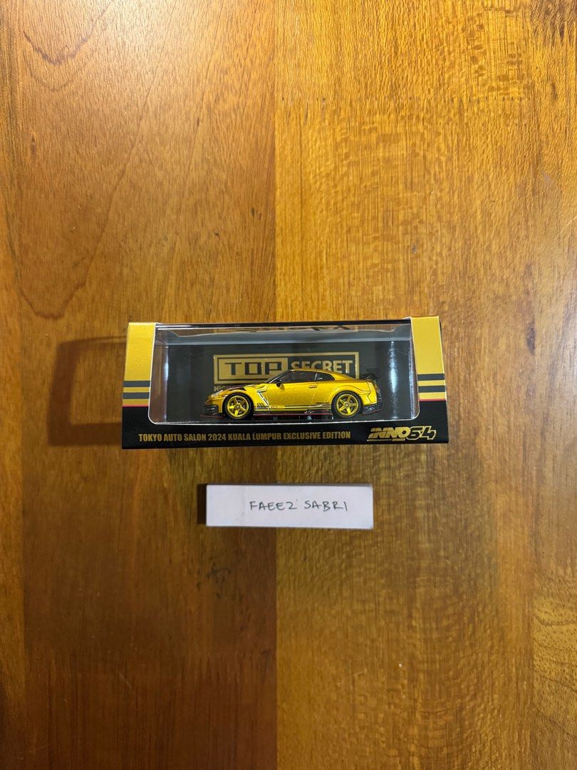 Inno64 TAS 2024 GTR R35 Top Secret with Smoky Signature, Hobbies & Toys ...