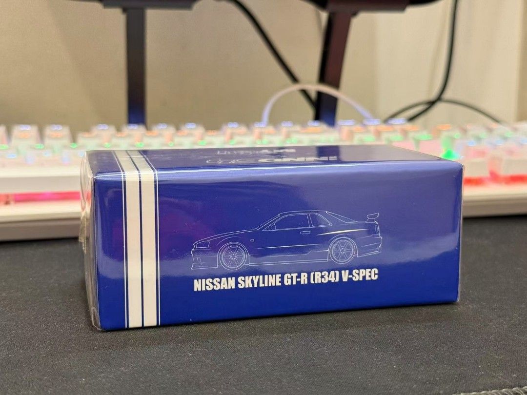 Inno64 TASKL Nissan Skyline GTR (R34) V-Spec Tokyo Auto Salon Exclusive ...