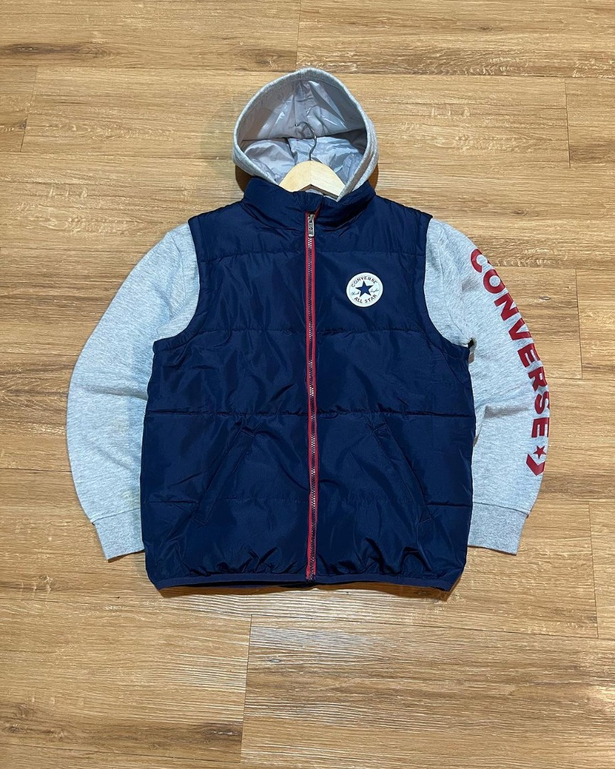 jaket outdoor CONVERSE 2 tone colour original cakep banget mulus like ...