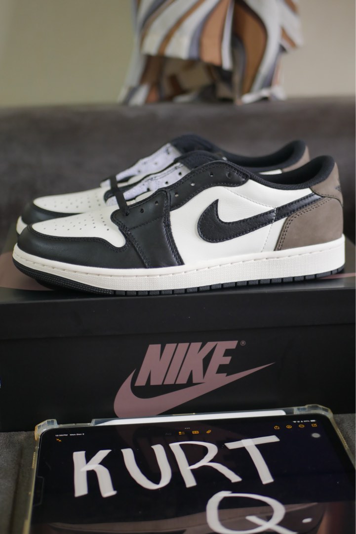 Jordan 1 low og mocha / j1 low, Men's Fashion, Footwear, Sneakers on ...